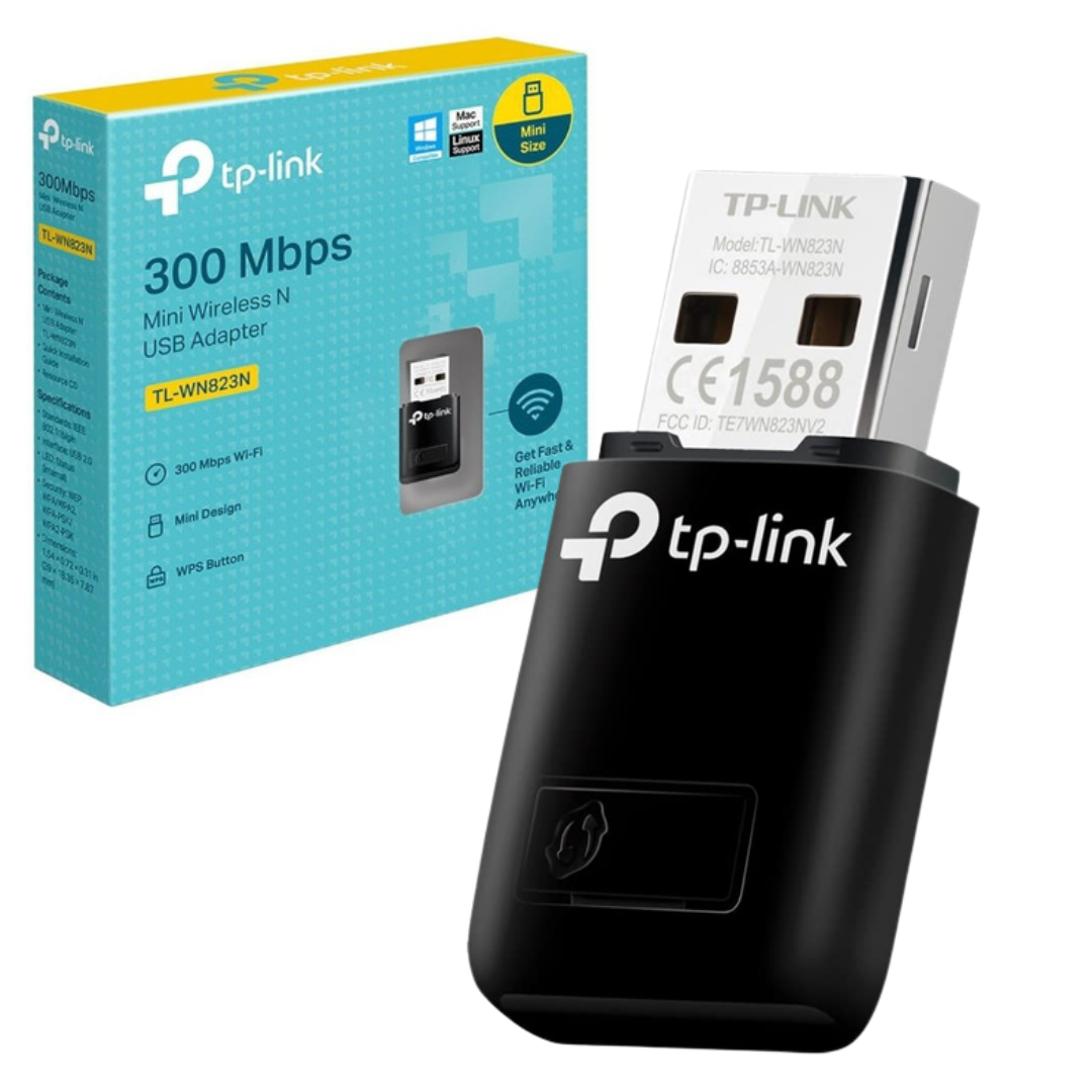 ADAPTADOR DE WIFI USB 300Mbps TP-LINK - PC Gaming Ecuador